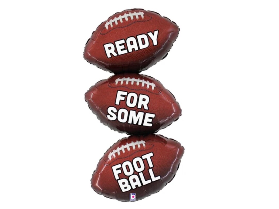 Jumbo 47 Football Balloon, Balloon, Football Party Decor, Superbowl ...