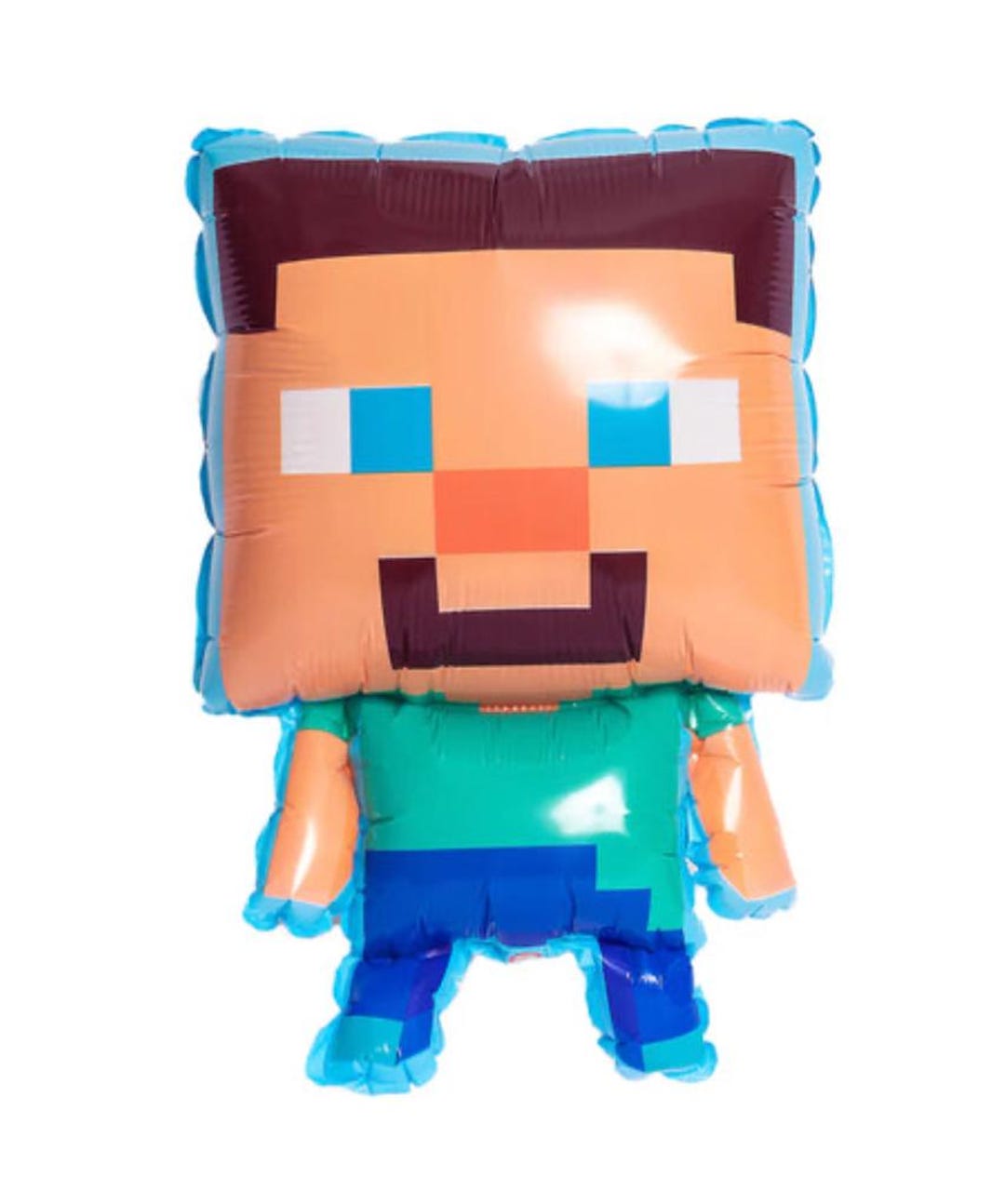 Minecraft Steve Balloon, Minecraft Birthday Party Decorations ...
