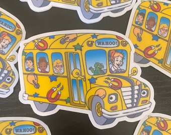 Magic School Bus Decal - Etsy