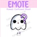 Confused Ghost Emote for Twitch Streamers/discord Cute Kawaii Emotes - Etsy