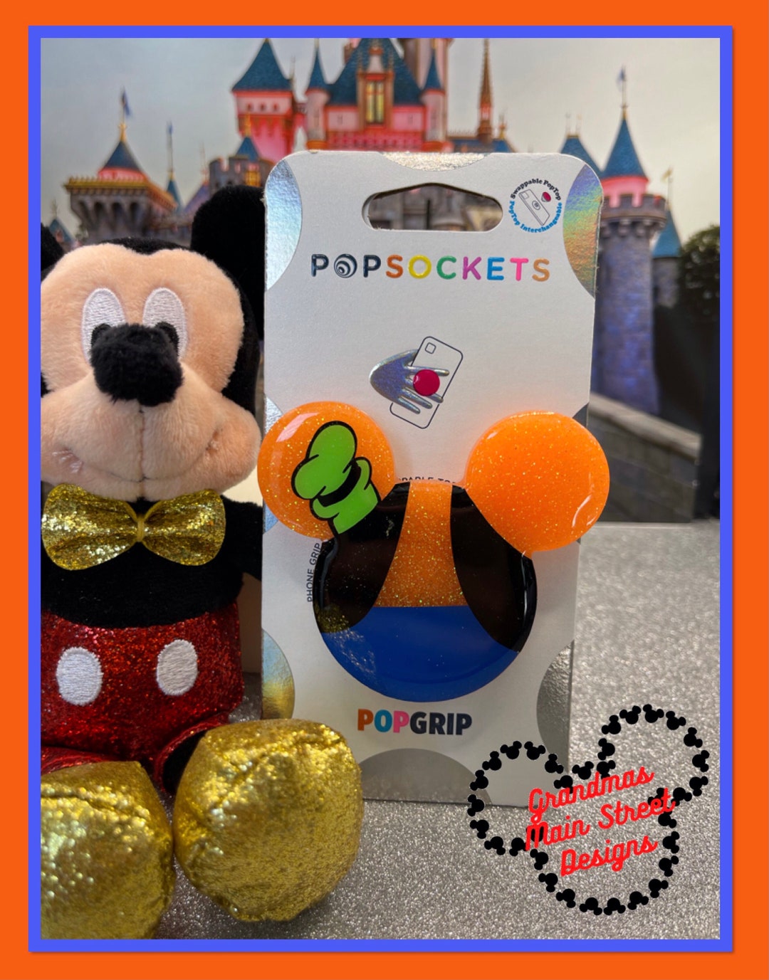 Goofy Disney Popsocket ®/phone Grip/badge Reel/keychain - Etsy
