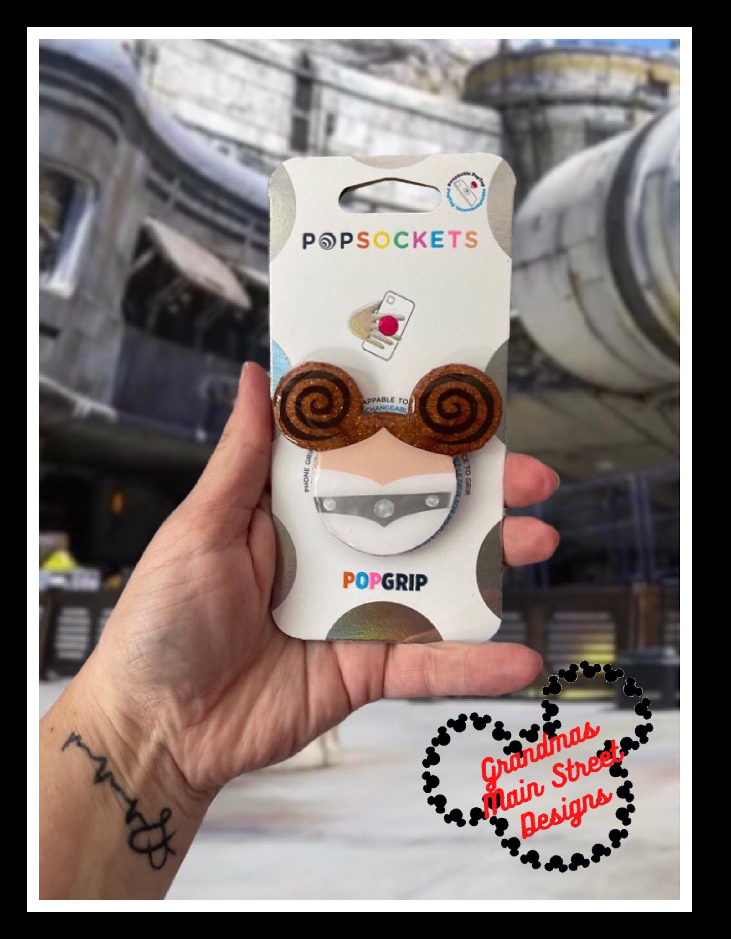 Princess Leia Inspired Disney Popsocket ®/phone Grip/badge - Etsy
