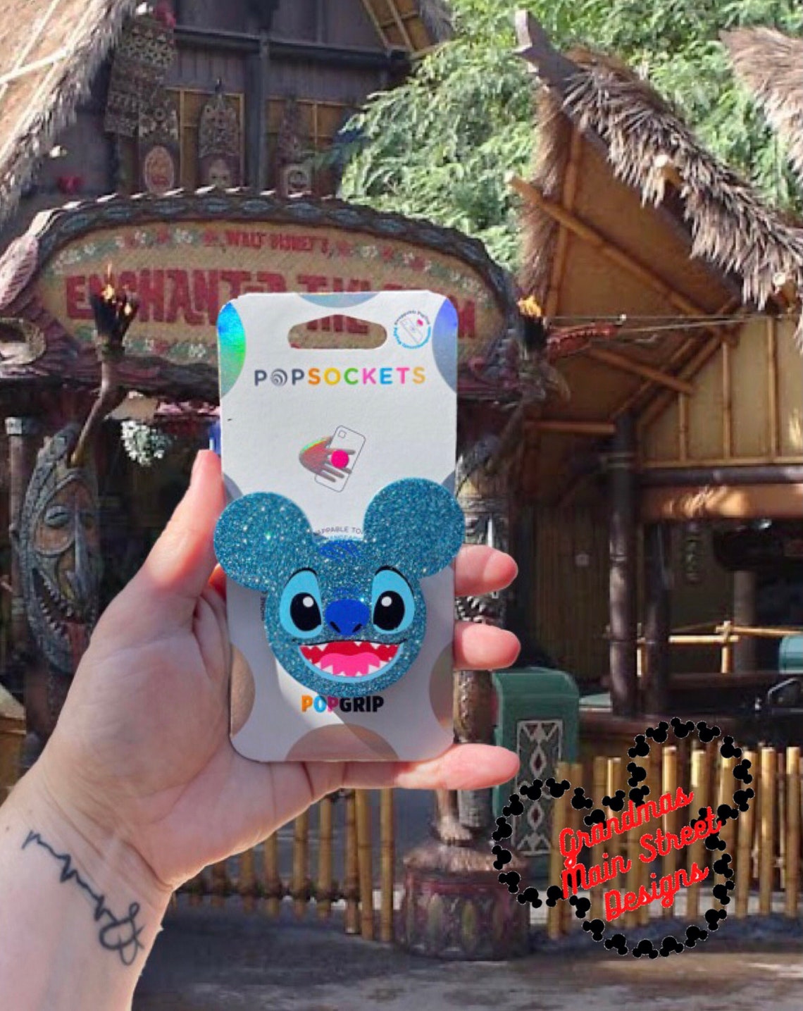 Stitch Inspired Disney Popsocket ®/phone Grip/badge - Etsy