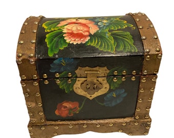 Hand Painted Chest - Etsy