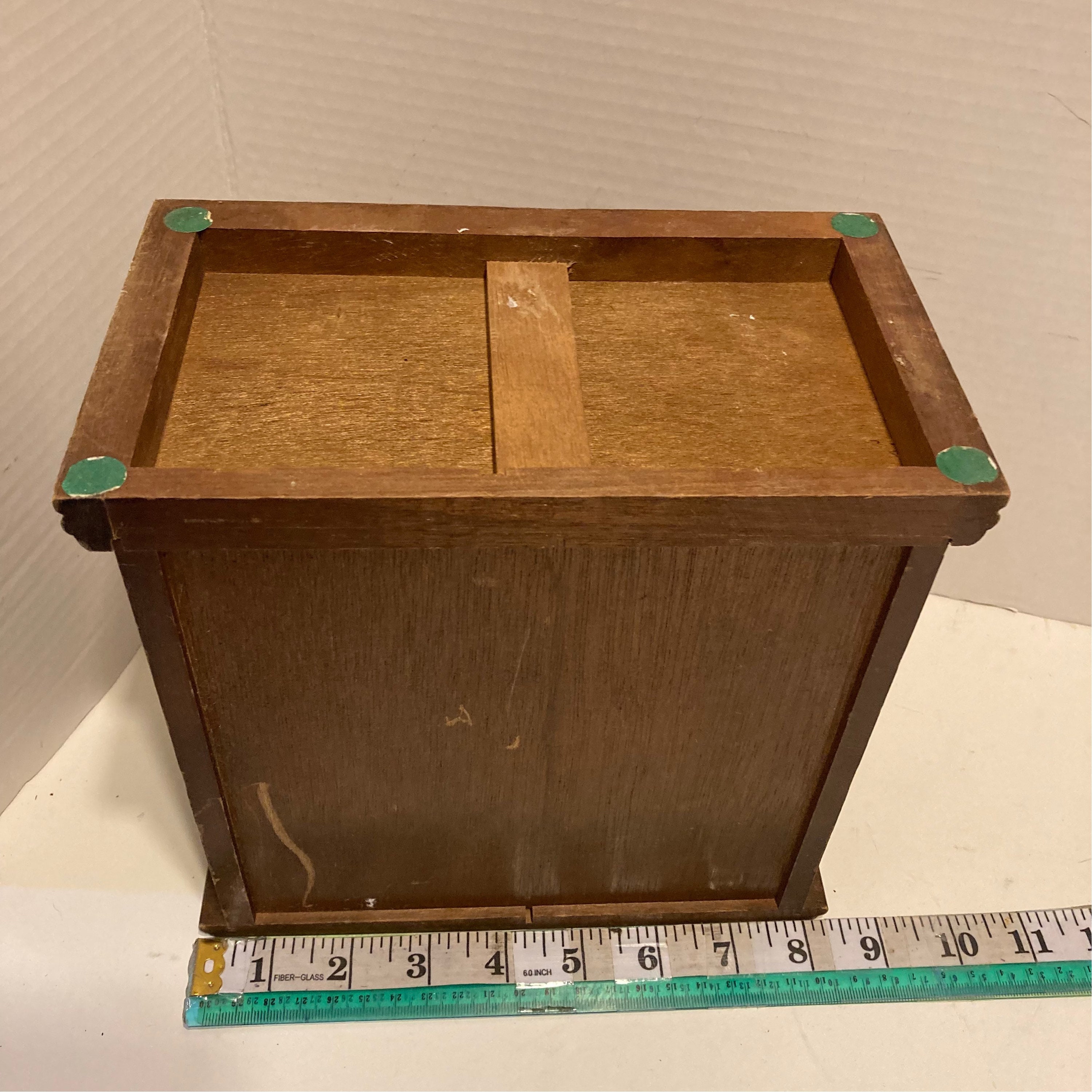 Vintage 3 Drawer Mini Armoire Style Jewelry Box - Etsy