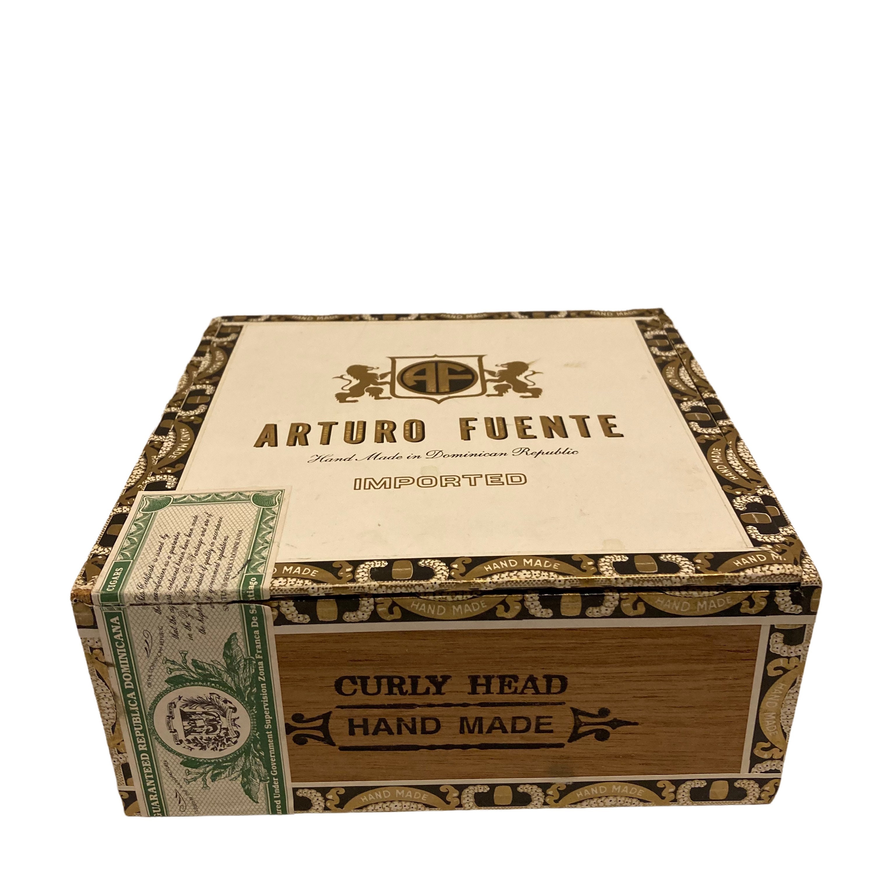 Arturo Fuentes Empty Wooden Cigar Box | Etsy