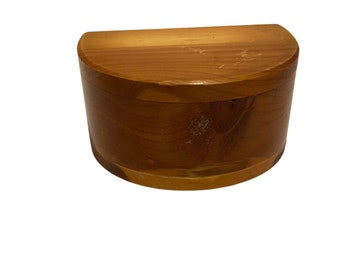 Half Circle Box | Etsy