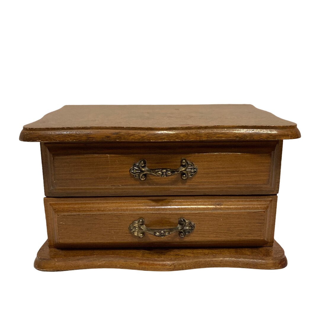 Vintage Centurion Mini Dresser Style Wooden Jewelry Box - Etsy