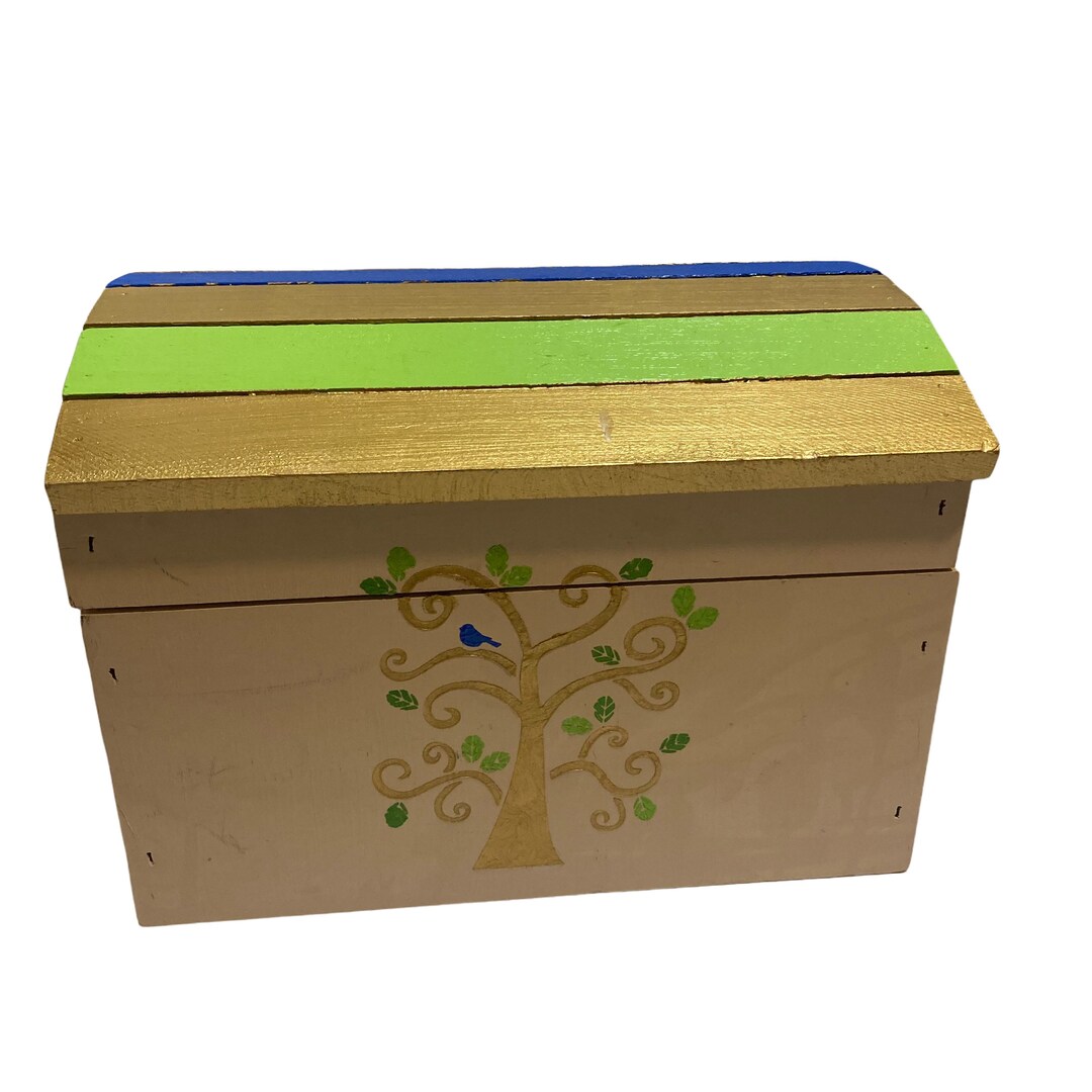 Handcrafted Wooden Garden Box Tree Design - Etsy