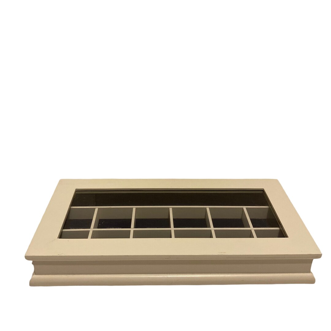 Nice Glass Top 12 Month Birthstone Display Box - Etsy