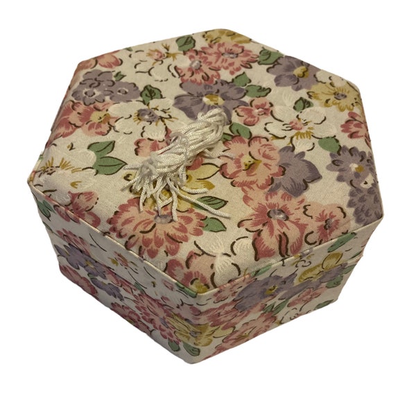Covered Trinket Box - Etsy