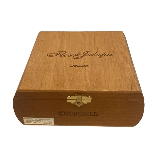 Churchill Cigar Box - Etsy