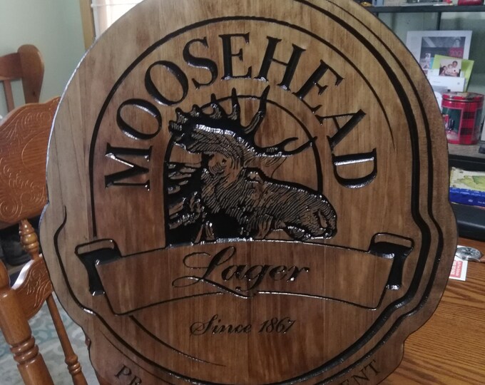 Moosehead Lager Sign - Etsy