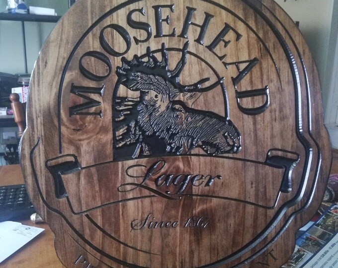Vintage Moosehead Beer Ad Metal Sign Bar Man Cave Decor Reproduction - Etsy