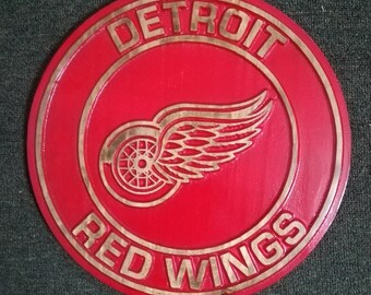 Detroit Red Wings - Etsy