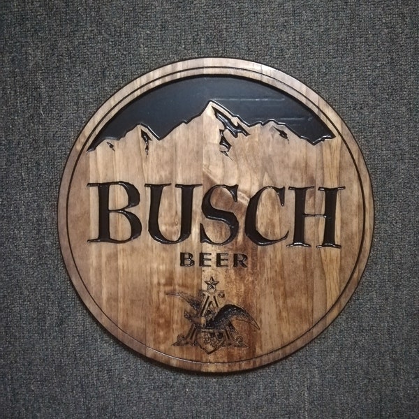 Busch Light Sign - Etsy