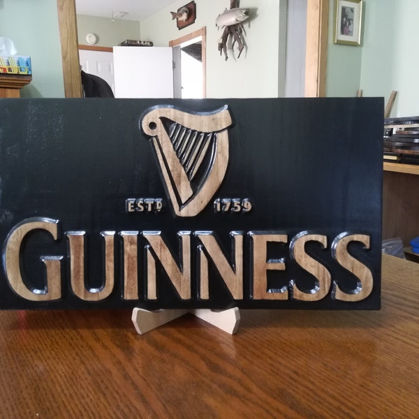 Guinness Wood Sign - Etsy