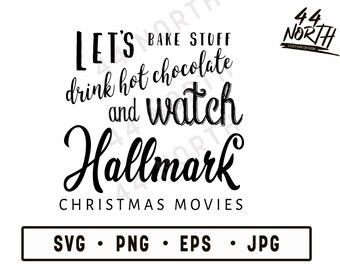 Hallmark Christmas Movies SVG Png Jpeg EPS Digital - Etsy