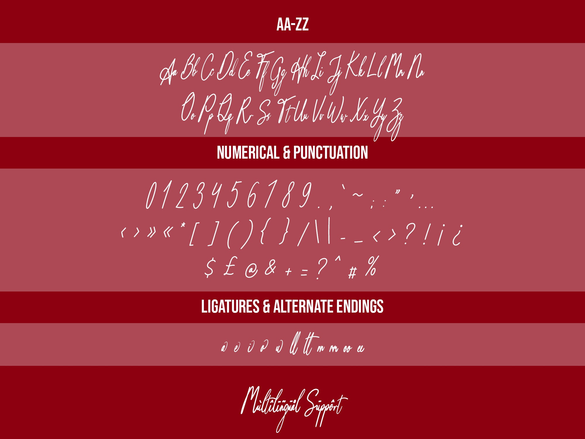 Signature Font Digital Download Script Font Handwriting - Etsy