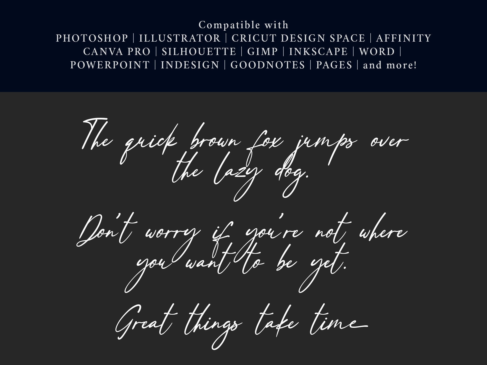 Signature Font Digital Download Script Font Handwriting - Etsy Australia