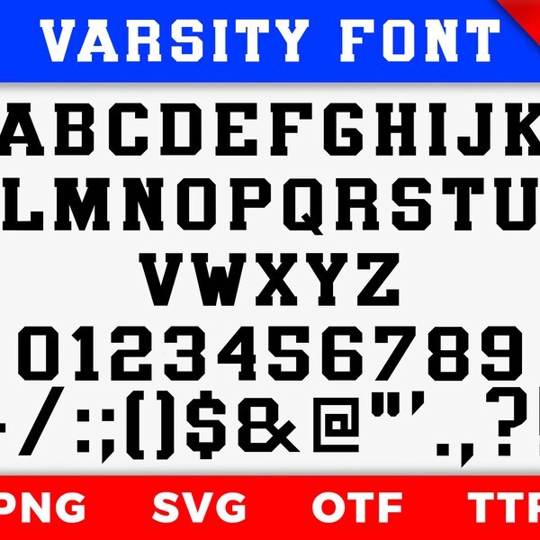 Canva College Font - Etsy Canada