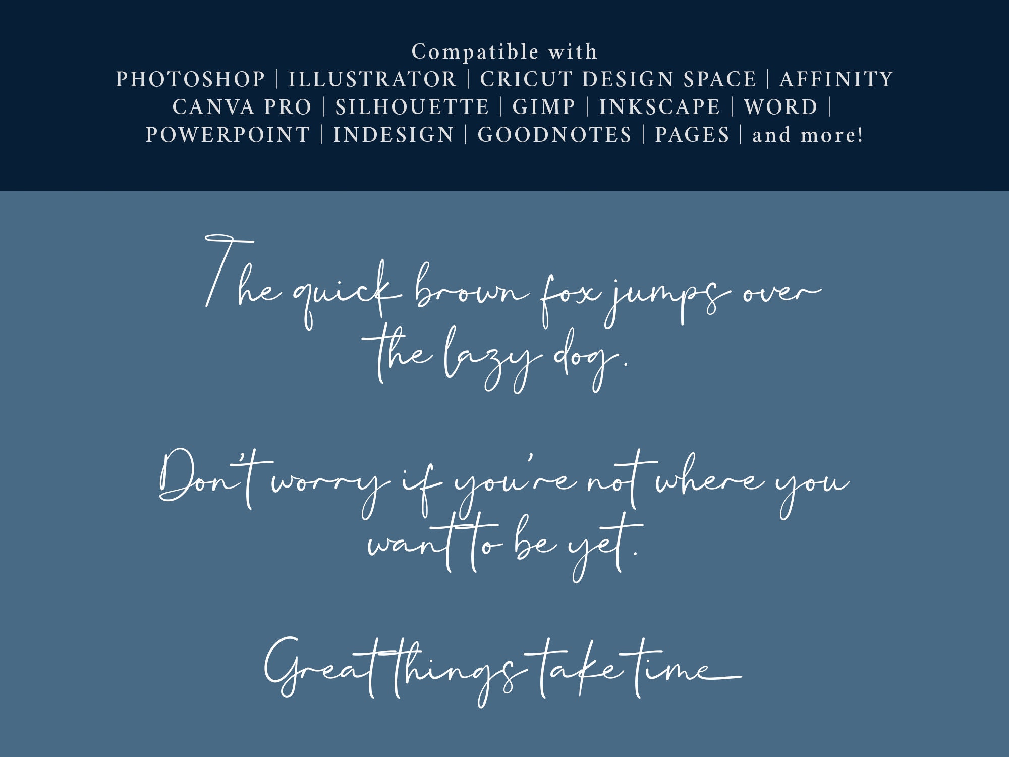 Signature Font, Digital Download, Script Font, Handwriting Font, Font ...