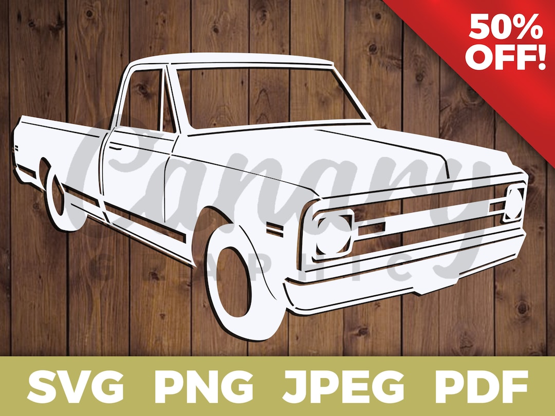 C10 PNG Chevy Truck SVG for Cricut Clipart Chevrolet Truck - Etsy Finland
