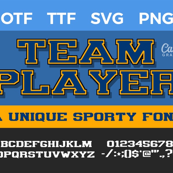 Canva College Font - Etsy Canada