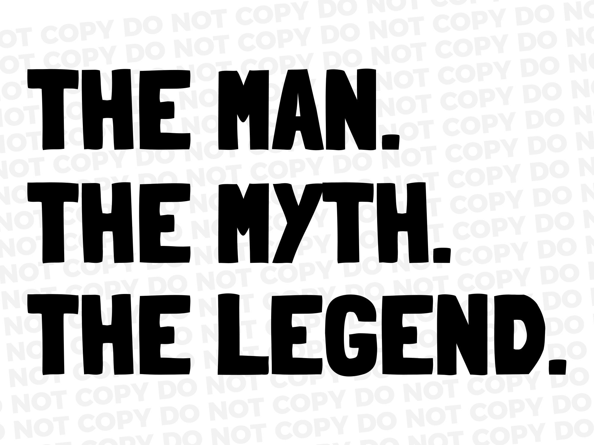 Man Myth Legend Design Trending Png Svg Jpg Bestselling Gift - Etsy