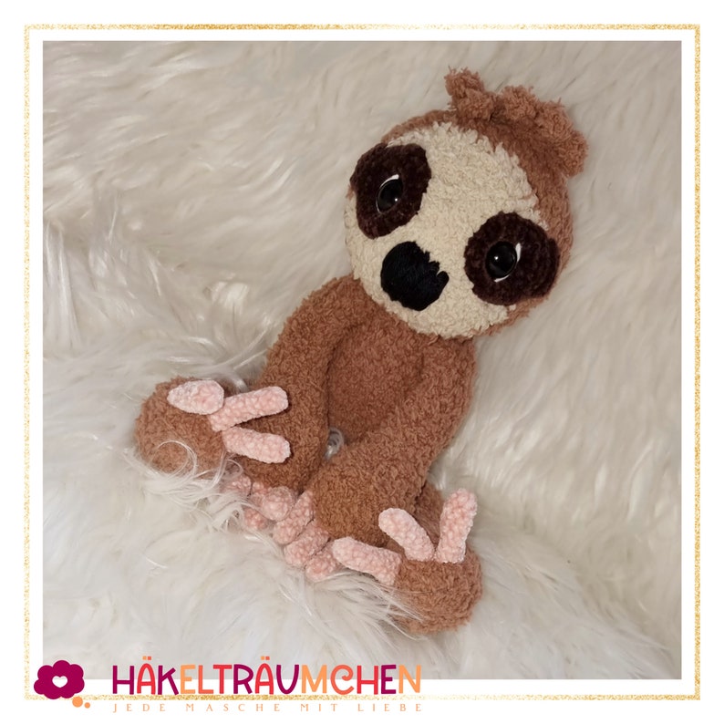 Faultier Sammy Häkelanleitung by Häkelträumchen - Etsy.de