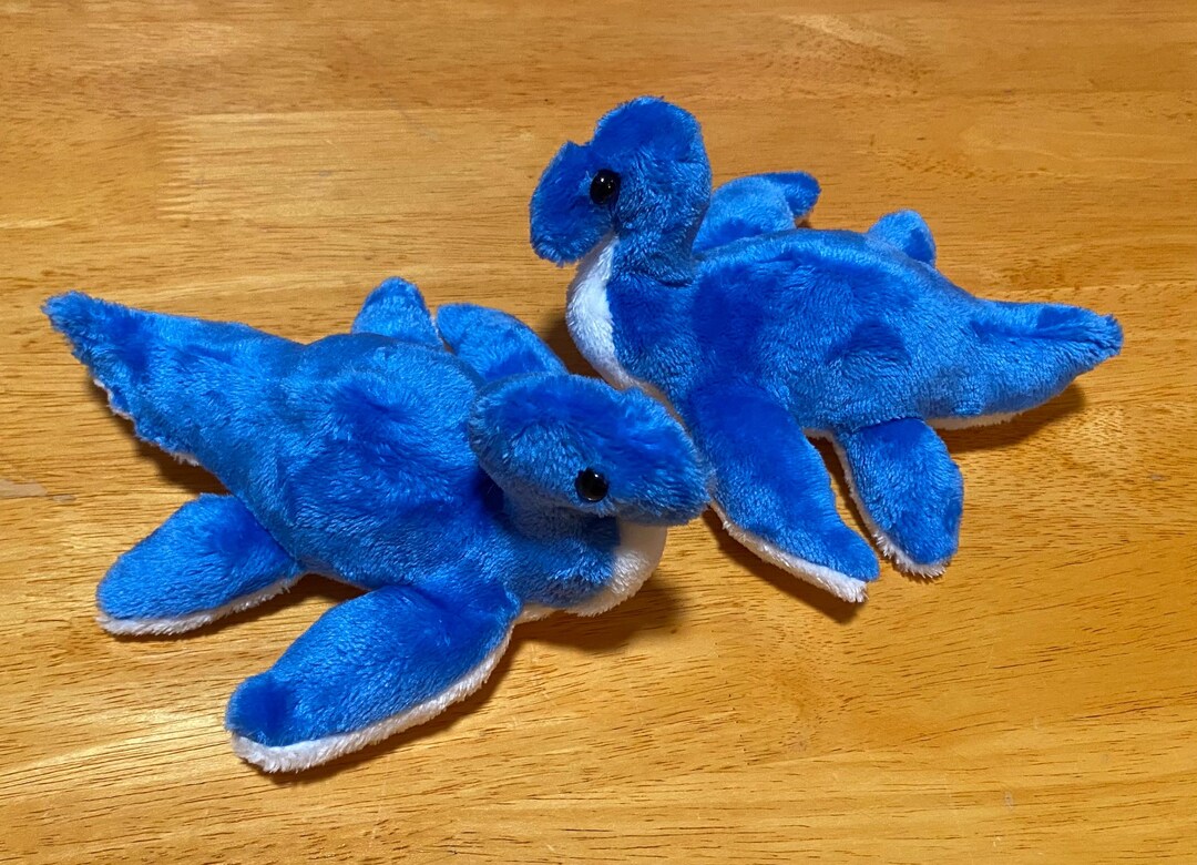 Dark Blue Plesiosaur Plush - Etsy
