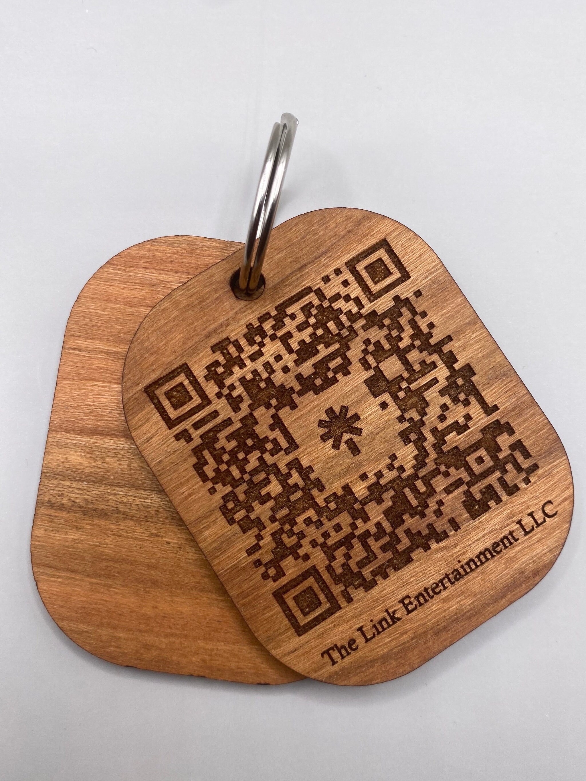 QR Code Keychain - Etsy