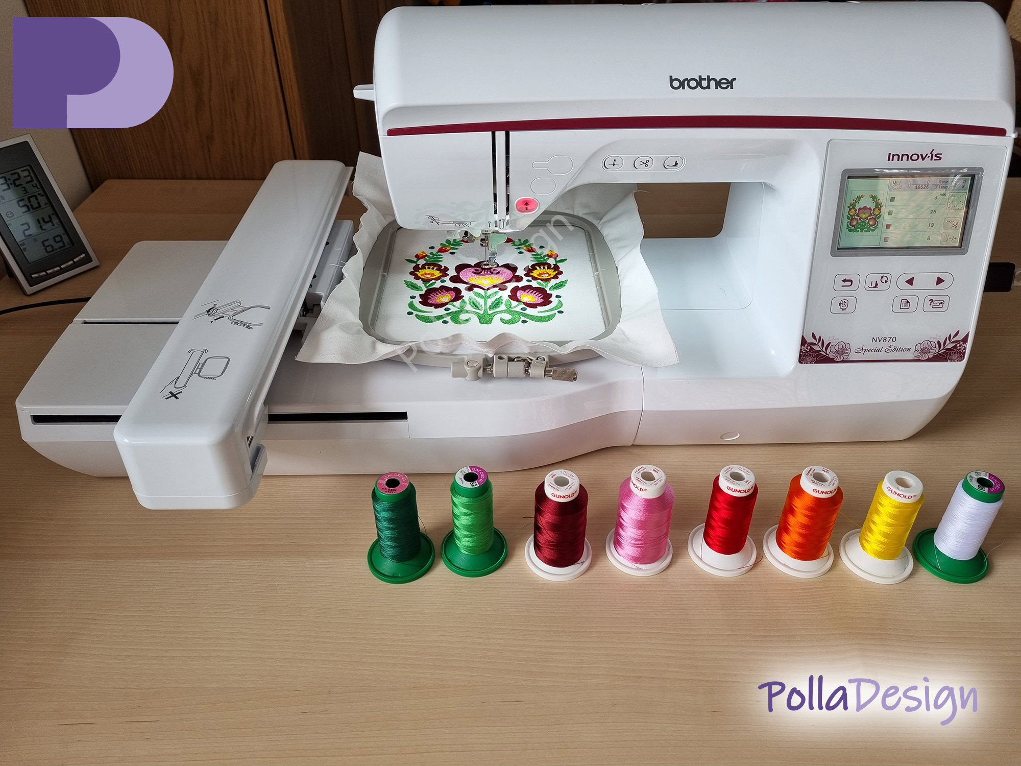 Polish Flower Embroidery Machine Design Flower Embroidery Pattern ...