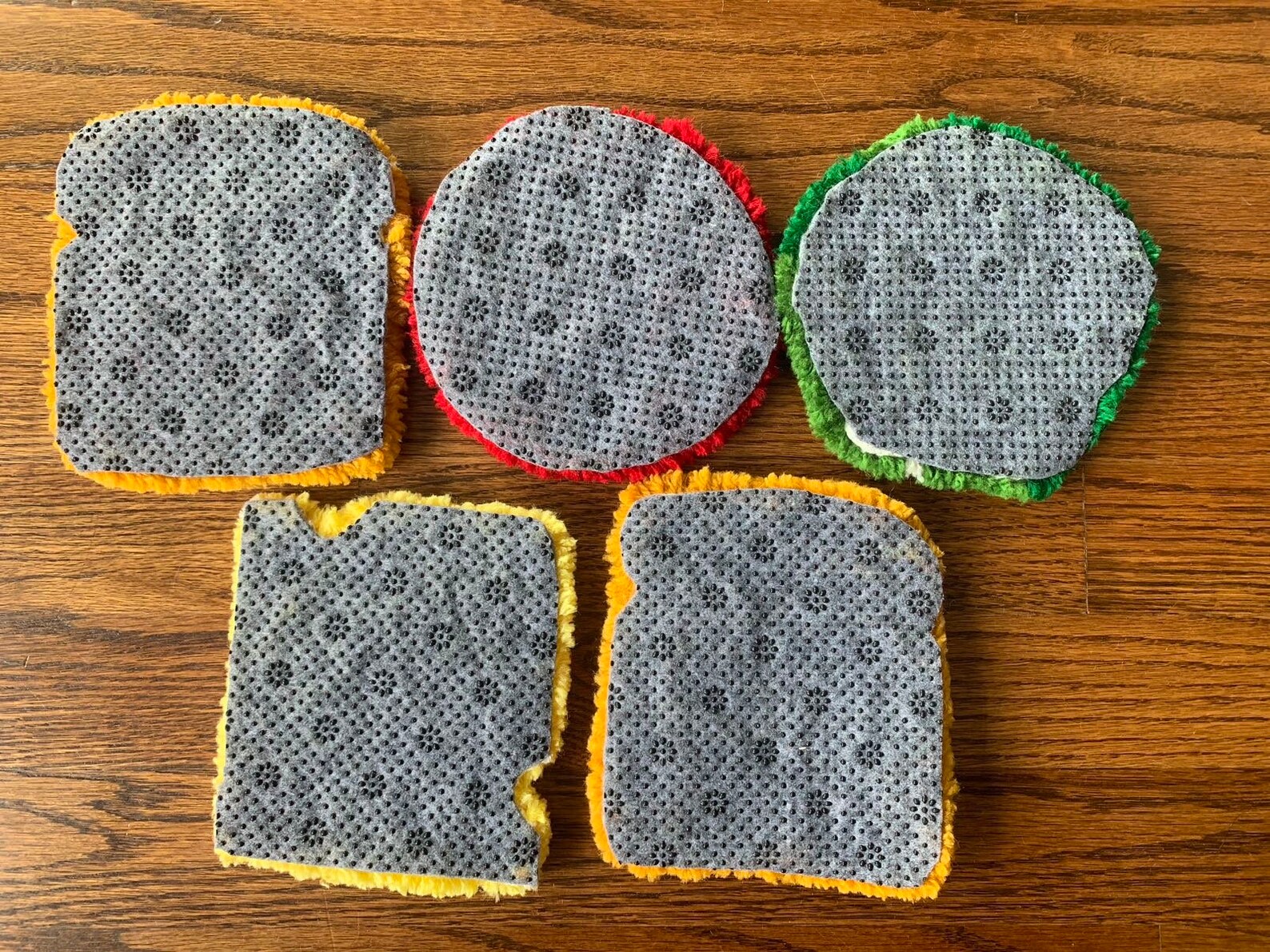 Tufted Mug Rug Set Sandwich Coaster Set Hand Tufted - Etsy