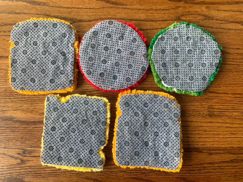 Tufted Mug Rug Set Sandwich Coaster Set Hand Tufted - Etsy