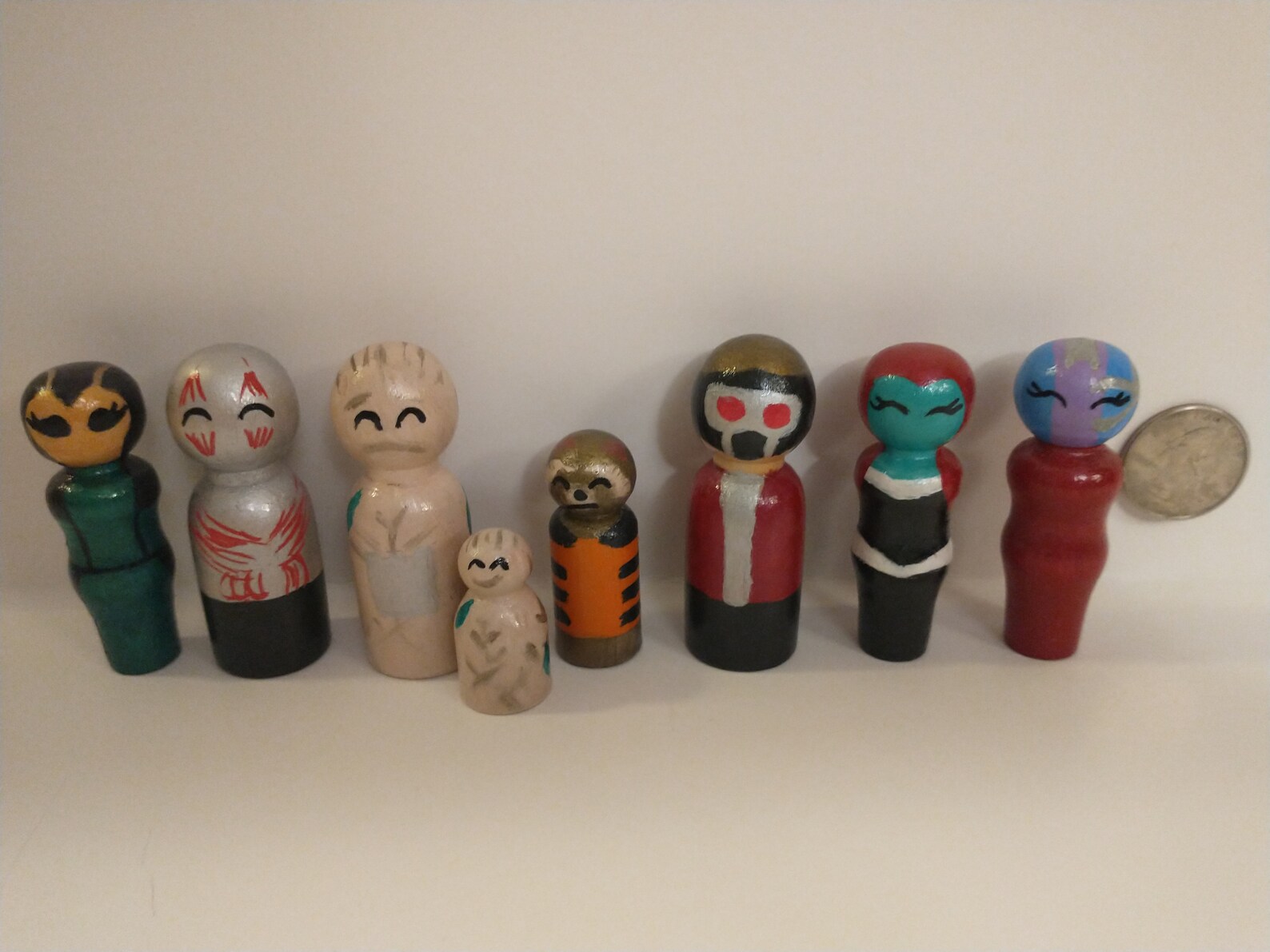 Protectors of the Planets Peg Dolls - Etsy
