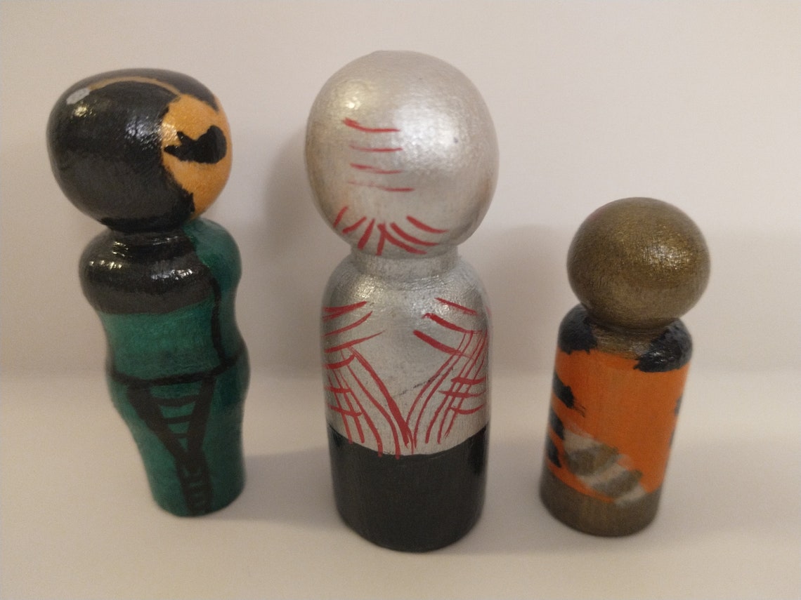 Protectors of the Planets Peg Dolls - Etsy