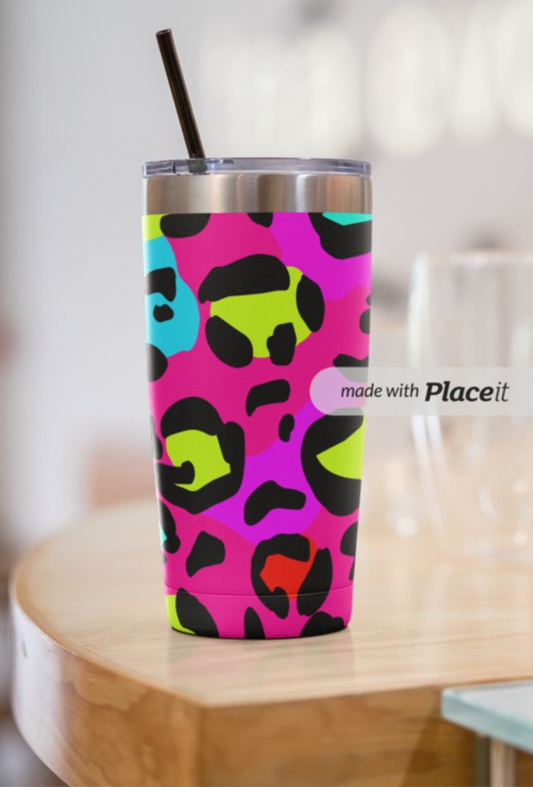 Animal Print PNG Neon Multi Color Leopard Print Png Instant Download ...