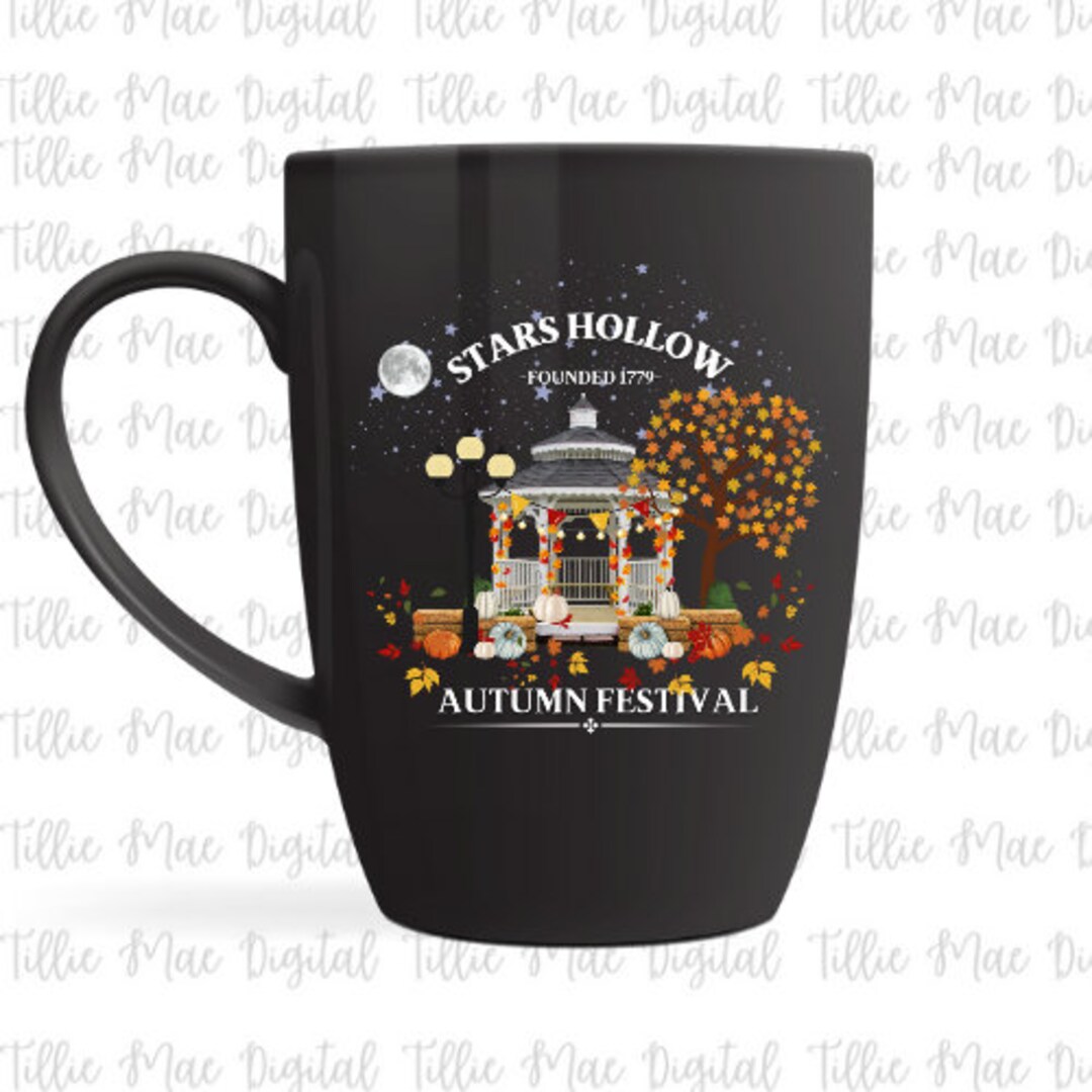 Stars Hollow Autumn Festival PNG: Nighttime Gazebo Design (digital ...