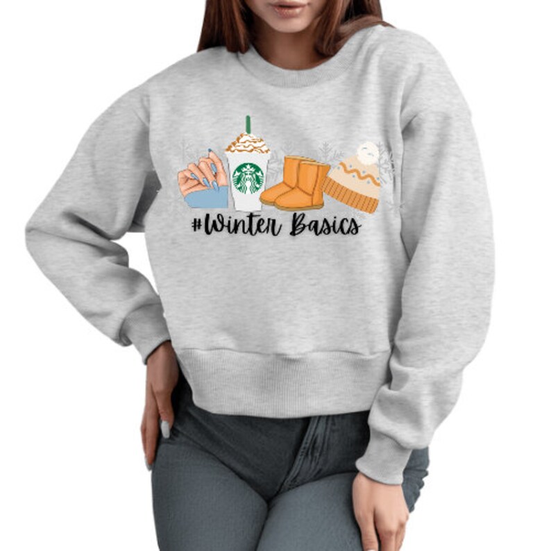 Winter Basics Stanley PNG Starbucks Winter Nails Uggs Beanie - Etsy