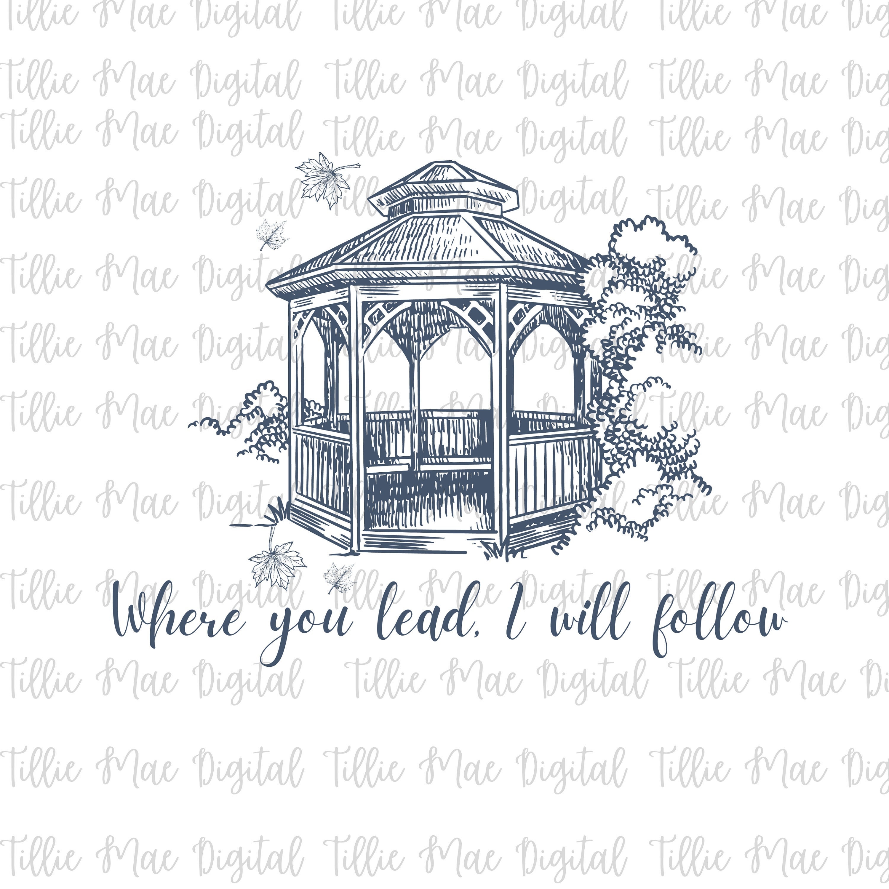 Gilmore Girls Stars Hollow Gazebo Friends Gift Where You Lead I Will ...