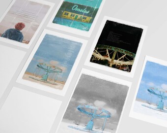 BTS Spring Day Illustrated Print unframed - Etsy