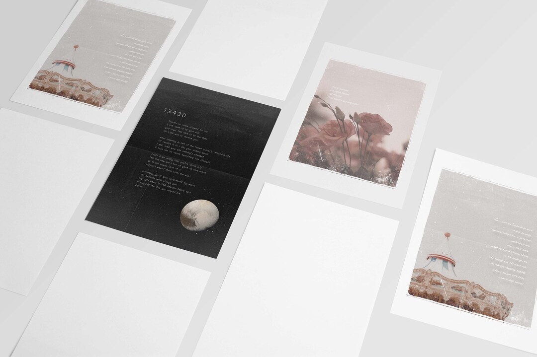 BTS Art Print, Inner Child, Truth Untold, 13430, Pluto, Taehyung, Moon ...