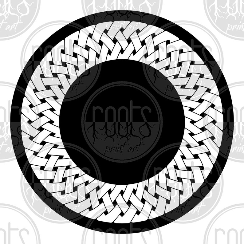 Celtic Knot, Circle Frame, Irish Knotwork, Traditional Ireland Ornate ...