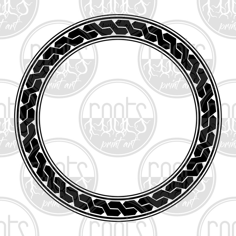 Celtic Knot Circle Frame Irish Knotwork Traditional Ireland - Etsy