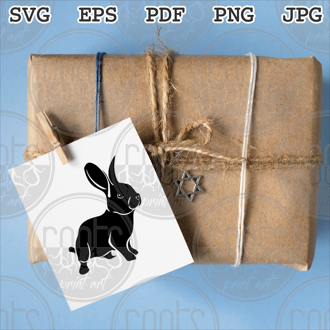 Rabbit SVG, Bunny Clipart, Cute Pet Vector Download, Printable Art,farm ...