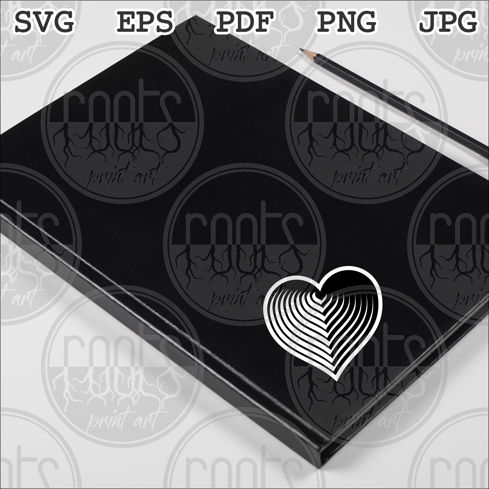 Abstract Heart Svg, Digital Download, Instant Prints,handmade,love ...