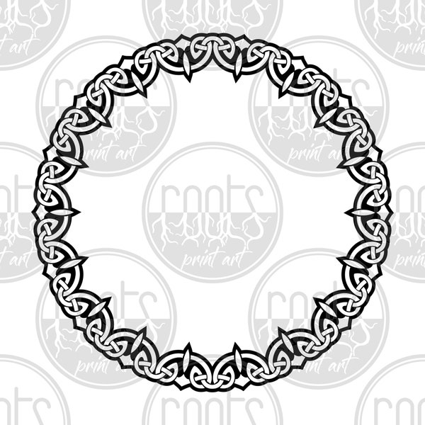 Celtic Frame Svg - Etsy