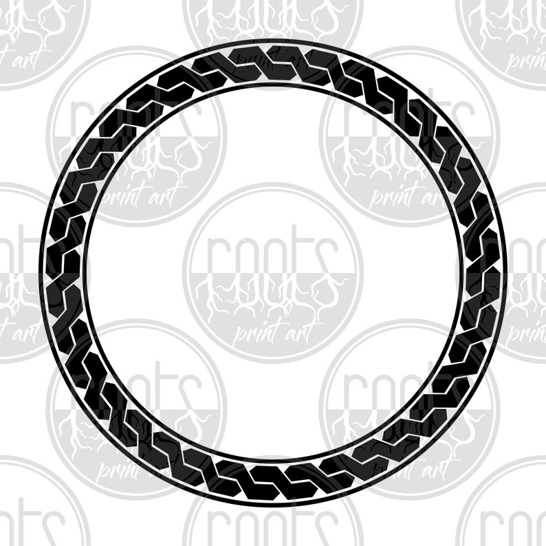 Celtic Knot Circle Frame Irish Knotwork Traditional Ireland - Etsy