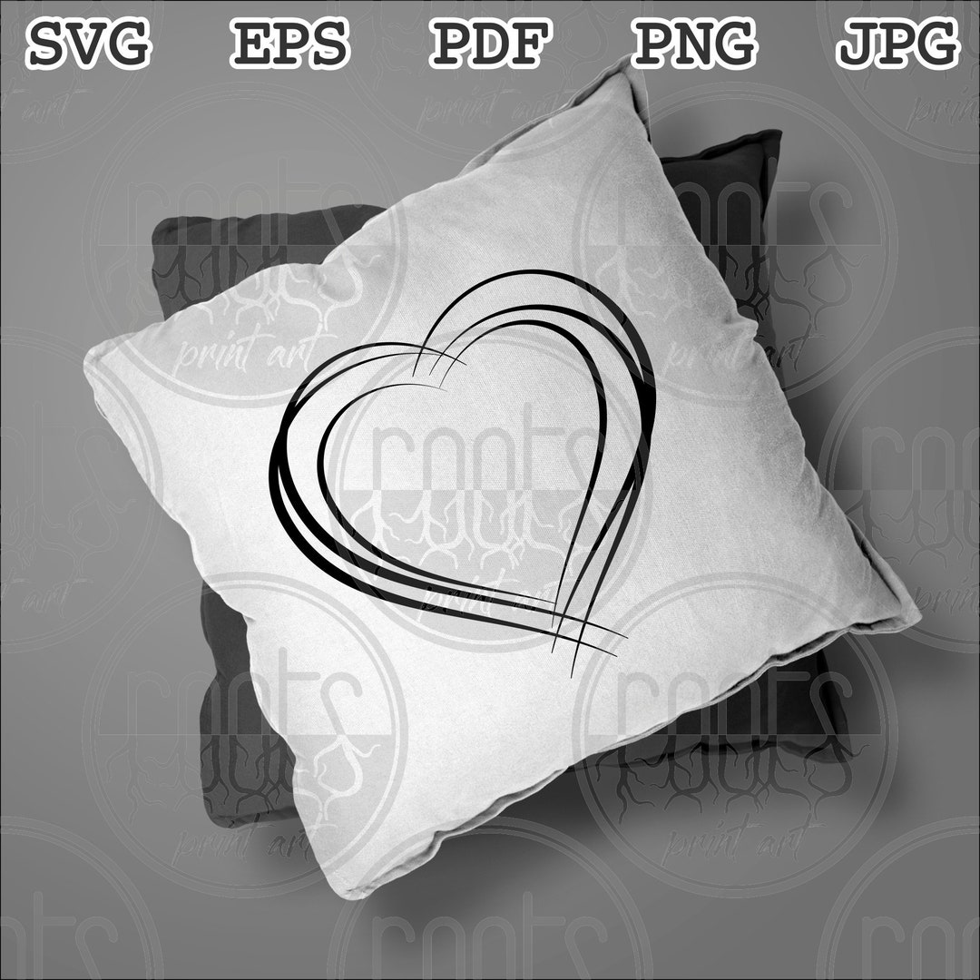 Abstract Heart Svg, Digital Download, Instant Prints,handmade,love ...